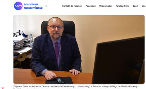 Wywiad Wicedyrektora Zbigniewa Zalasa Ckziu W Dzienniku Zachodnim