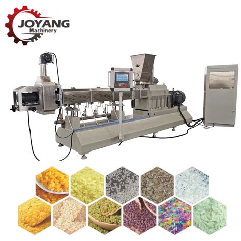 Nutrition Rice Extruder Plant Konjac Rice Making Machine Fortified