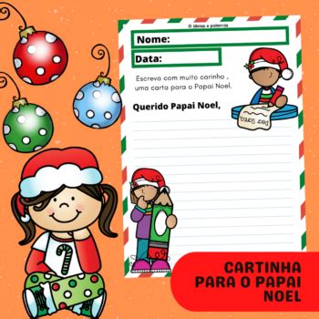 Carta Para O Papai Noel Para Imprimir 2 Modelos