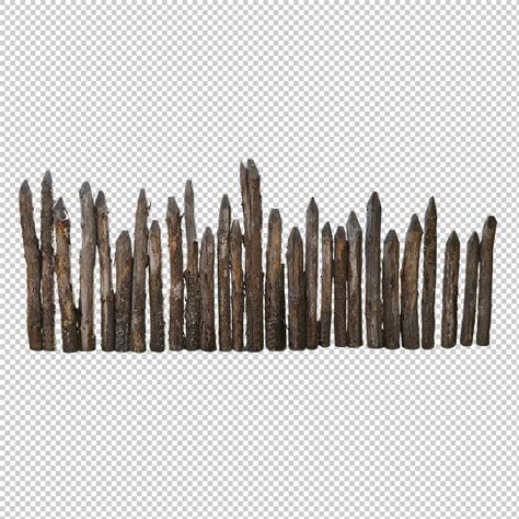 Log Fence Transparent Png