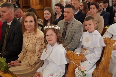 Pierwsza Komunia Święta w kościele pw Nawiedzenia NMP w Ostrołęce