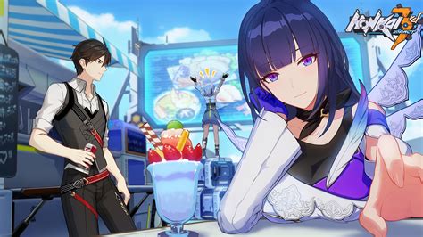 HD Desktop Wallpaper Video Game Raiden Mei Honkai Impact 3Rd