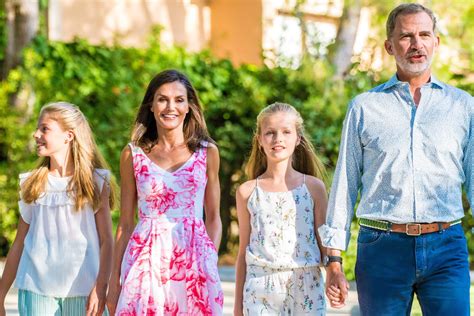 Les Vacances Commencent Pour La Famille Royale D Espagne
