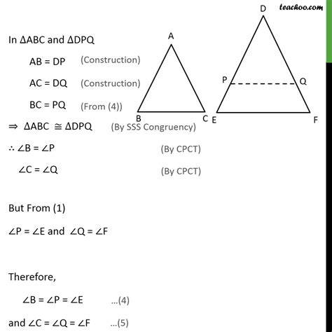 theorem 6 5 sas similarity class 10 if two sides are in same t