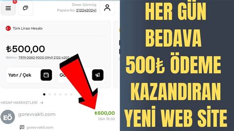 KAYIT OL GÖREV YAP 500 GERÇEK PARA KAZAN internetten Para Kazanma