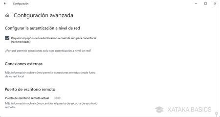 Windows 10 cómo activar el escritorio remoto