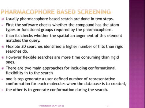 Pharmacophore Mapping PPT