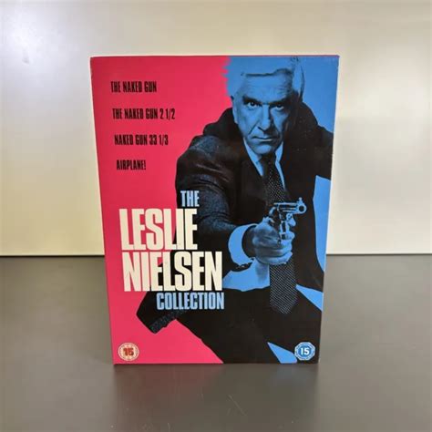 The Leslie Nielsen Collection The Naked Gun Airplane Dvd Boxset New