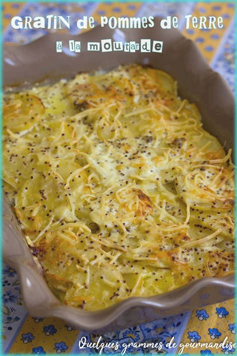 Gratin De Pommes De Terre à La Moutarde