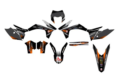 Kit déco KTM SX SXF 2011 2012 Fast Kitdeco moto fr