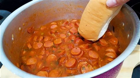 Molho De Salsicha Para Cachorro Quente