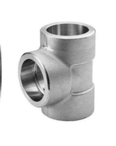 SS Socket Weld UnEqual Tee 316 Grade At 50 Piece SS Unequal Tee In
