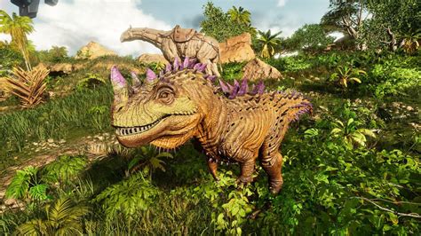 Ark Survival Ascended Ceratosaurus Taming Ep Youtube