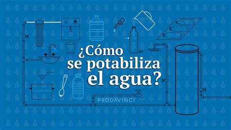 Cómo se potabiliza el agua