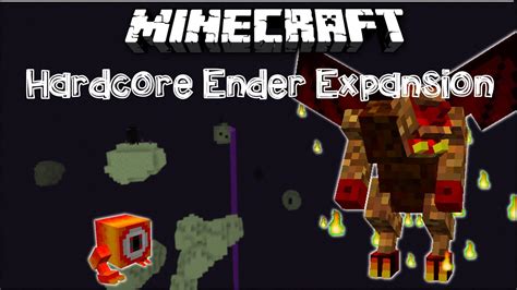 MINECRAFT END ERWEITERUNG HARDCORE ENDER EXPANSION MOD Review