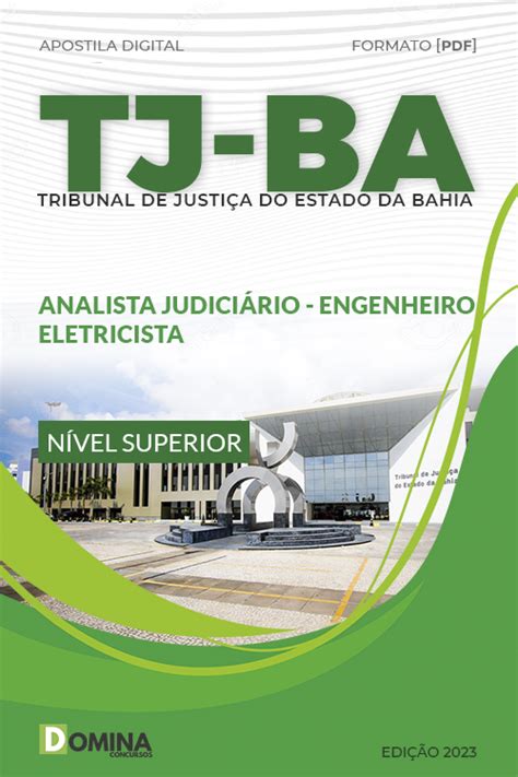Apostila TJ 23 Analista Judiciário Eng Eletricista Domina