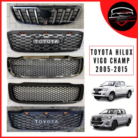 Toyota Hilux Vigo Champ Front Grill Grille 2005 2006 2007 2008 2009