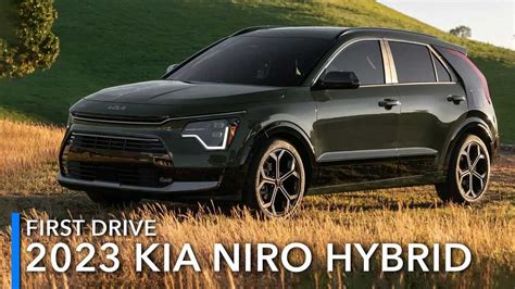 2023 Kia Niro Hybrid First Drive Review Threes Company Motor1