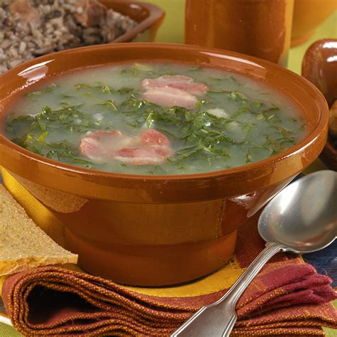 Holofote Receita De Caldo Verde Presunto
