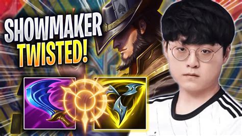 SHOWMAKER TRIES NEW TWISTED FATE BUILD DK ShowMaker Plays Twisted