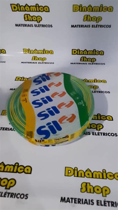 Cabo Brasileirinho Fio Sil 750v 2 5mm 100 Metros Original Frete grátis