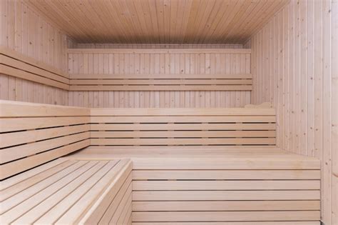Premium Photo A Finnish Sauna With Two Heights To Spend A Good And