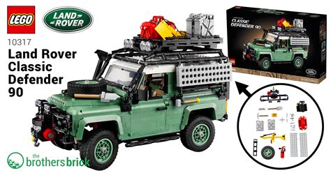 Lego Icons Reveals Land Rover Classic Defender Off