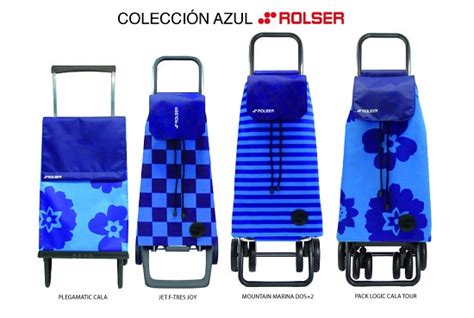 Carros para la compra Rolser Azul Ferretería Carros para la compra