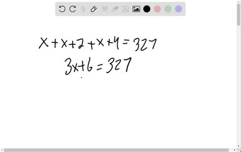 solved the sum of three consecutive odd integers is 327 find the integers