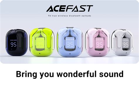 Amazon Acefast T One Color Wireless Earbuds Touch Control Dual