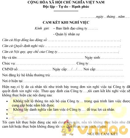 M U Cam K T Khi Ngh Vi C Cam K T Khi Ngh Vi C Hoatieu Vn