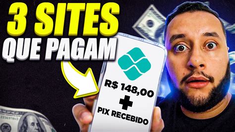3 SITES PARA GANHAR DINHEIRO RECEBA EM DÓLAR
