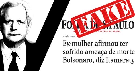 Jornalista renomado acusa Folha de Fake News e diz que matéria é