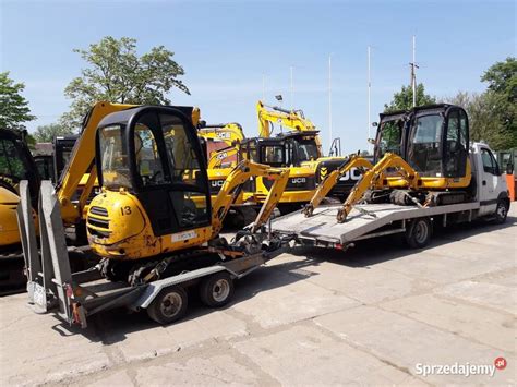 Mini koparka jcb laweta Złoczew Sprzedajemy pl
