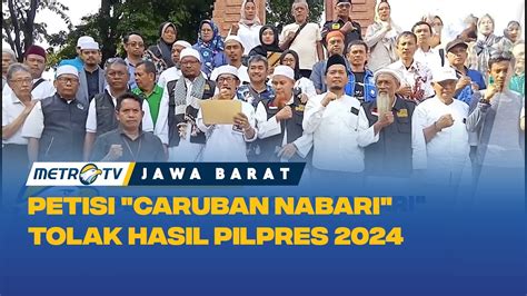 Petisi Caruban Nabari Tolak Hasil Pilpres 2024 YouTube