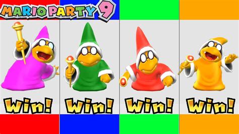 Mario Party 9 Step It Up All Mod Kemek Peach Vs Luigi Vs Mario Vs