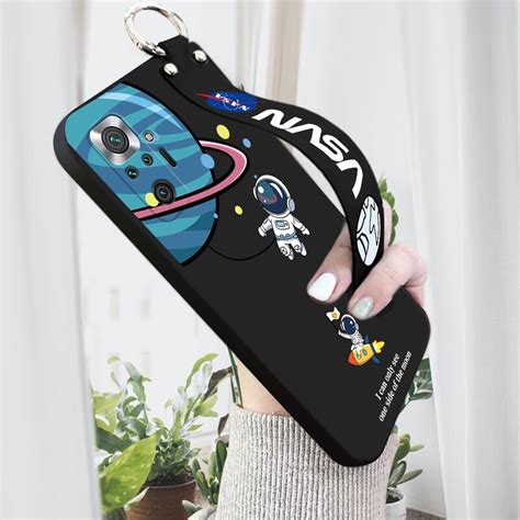 Capa De Celular Flexível De Silicone Desenho Astronauta Para Xiaomi