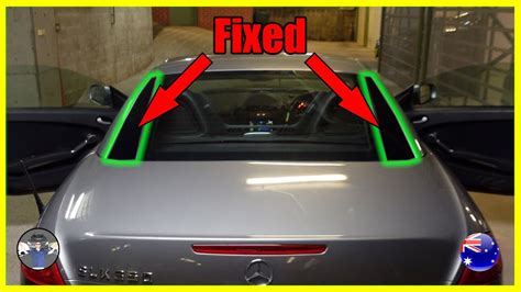Dodgy DIY Fixing The Rear Trim Panels On My Mercedes SLK MGUY