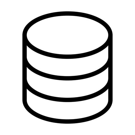 diseño de icono de base de datos 13978265 Vector en Vecteezy