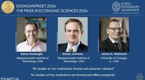 Qui N Gan El Premio Nobel De Econom A Y Por Qu Amexi