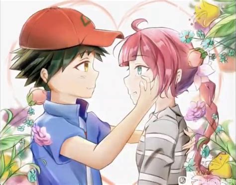 Ash X Chloe Pokemon Personajes Pokemon Cosas De Pokemon