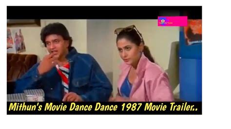 Dance Dance 1987 Movie Trailer Mithun Chakraborty Mandakini Amrish