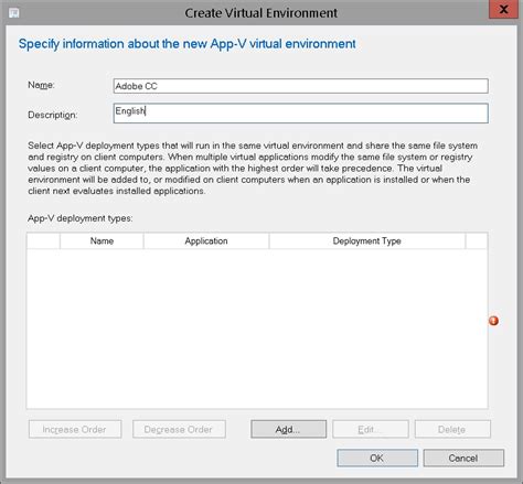 ConfigMgr And MSI Guide App V Virtual Environment In SCCM