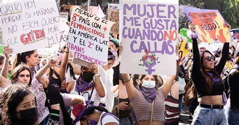 Videos virales Así se vivió la marcha del 8M en la Ciudad de México