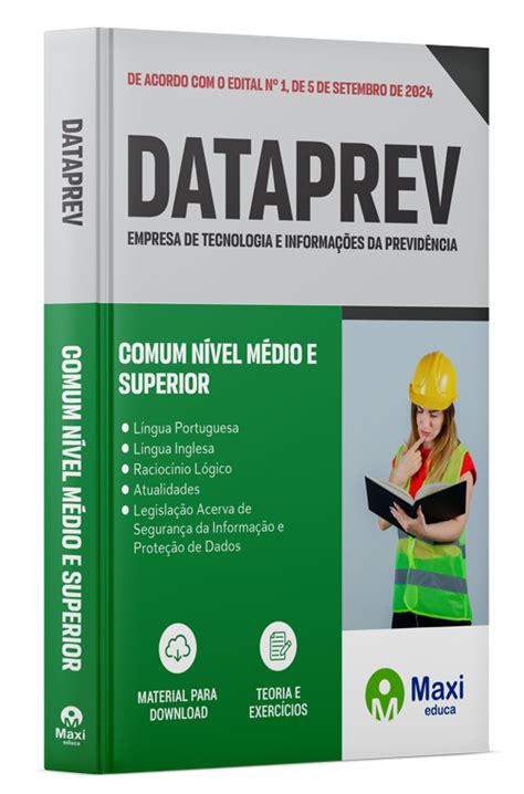 Apostila DATAPREV 2024 Maxi Educa Maxi Educa