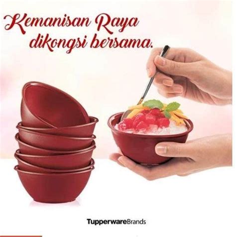 Tupperware Blossom Bowls Set Ml X Pcs Tv Home Appliances