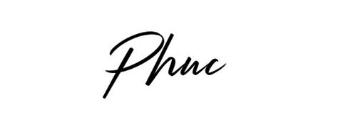 Thiết kế độc đáo Các mẫu chữ ký tên phúc đẹp Cho cá nhân và doanh nghiệp
