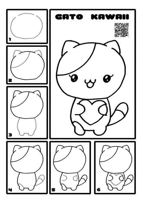 Dibujos Anime Kawaii Paso A Paso Encontrar S Todo Lo Que Dibuje Tome Un