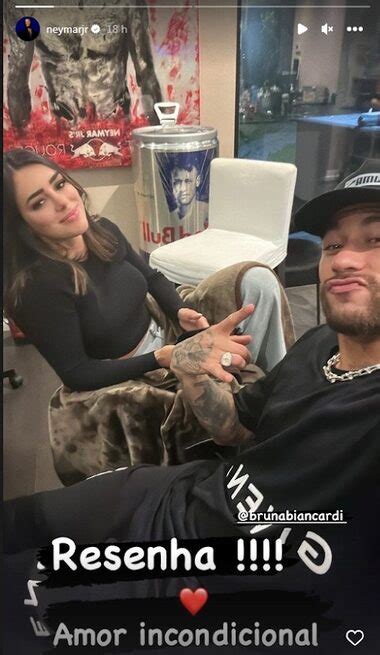 Neymar reencontra Bruna Biancardi após término do namoro e se declara