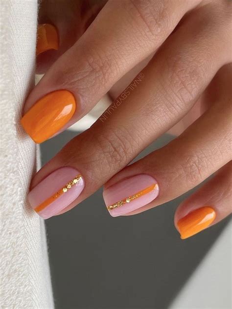 45 Stunning Burnt Orange Nails For The Coziest Season In 2023 Orange